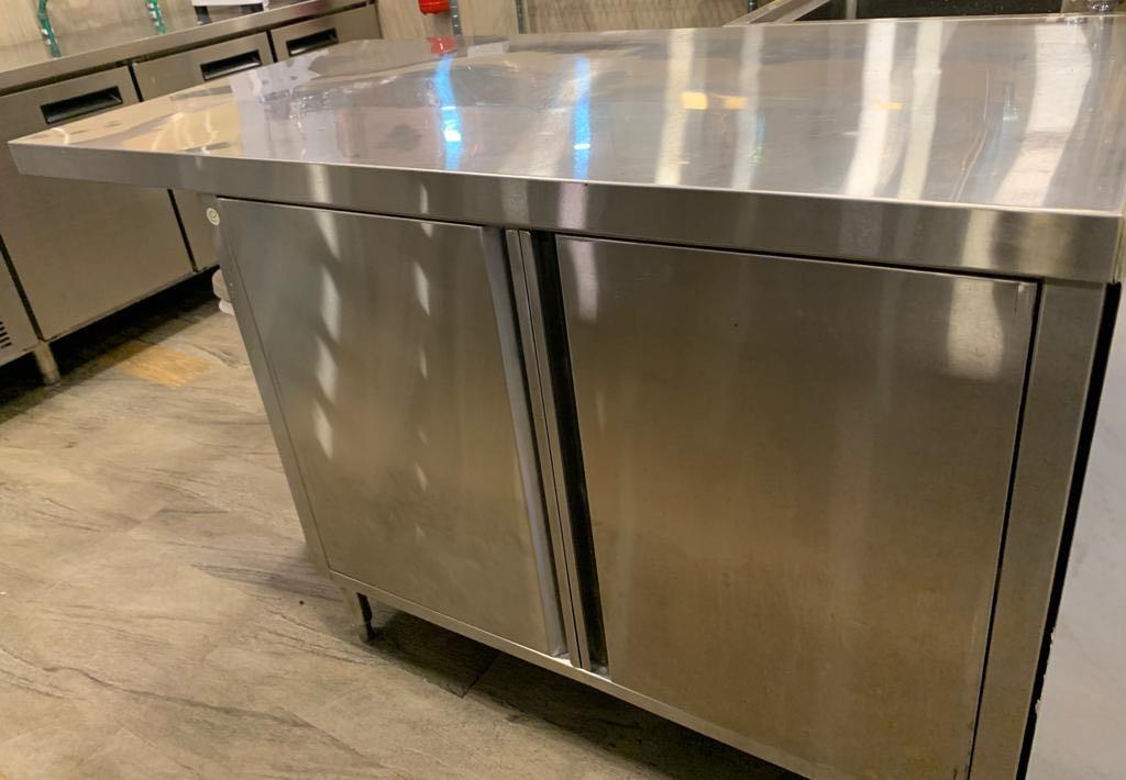 Stainless Steel Table cabinet, Furniture, Others on Carousell