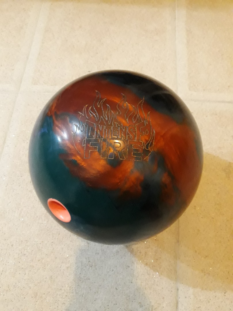Storm Intense Fire 14lbs bowling ball., Sports Equipment, Sports ...