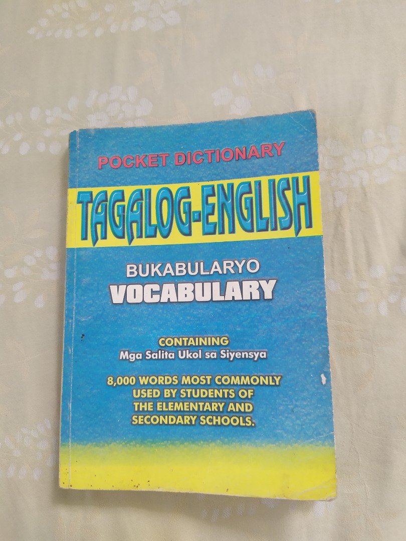 Tagalog-English Dictionary, Hobbies & Toys, Books & Magazines ...
