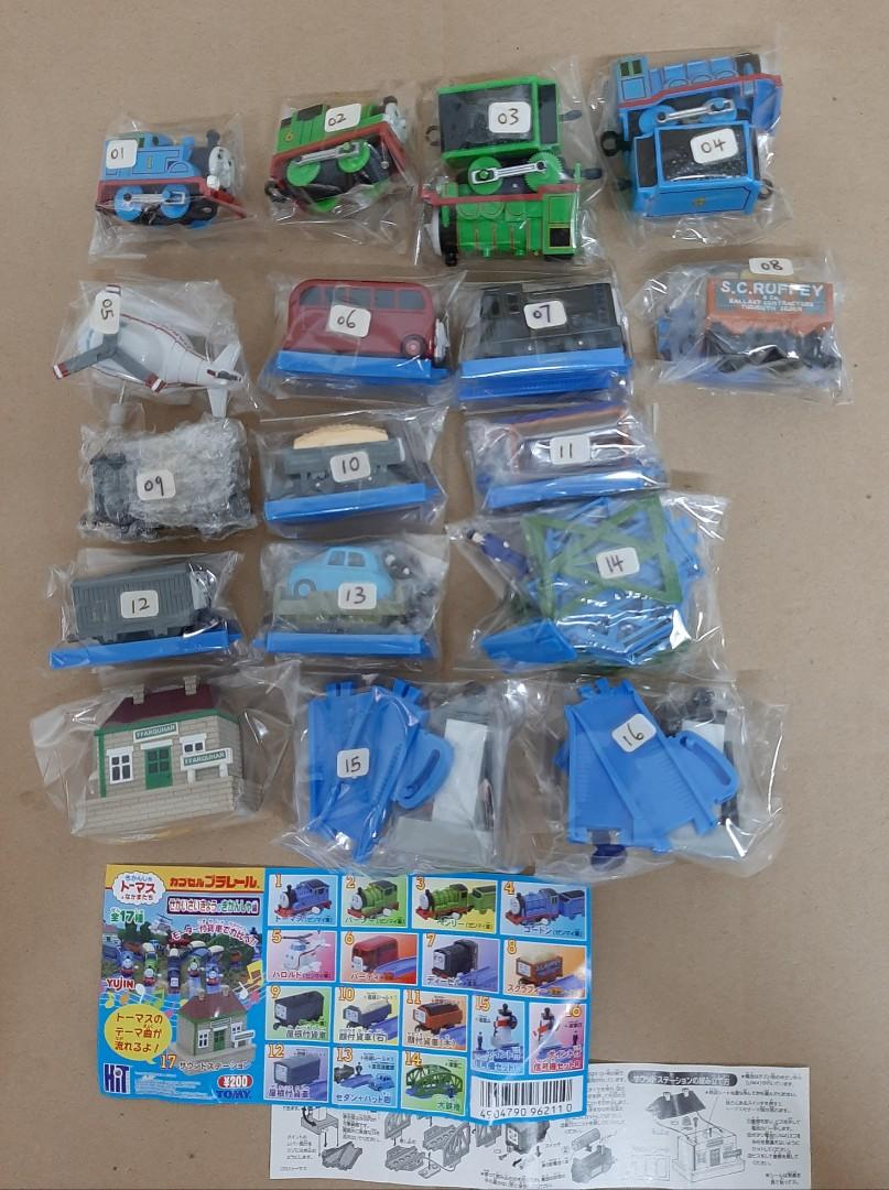 Takara Tomy Capsule Plarail Thomas & Friends Railway Percy Henry Gordon ...