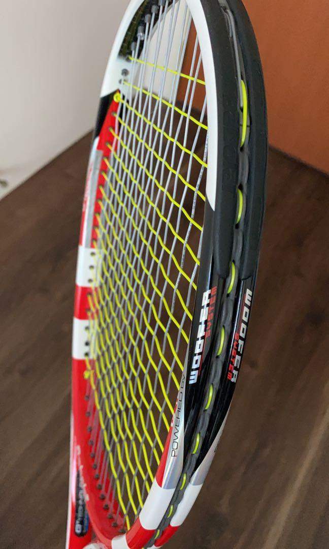 Tennis Racket Babolat Pure Storm Team GT, Sports Equipment, Sports ...