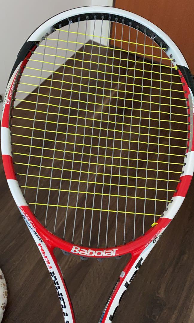Tennis Racket Babolat Pure Storm Team GT, Sports Equipment, Sports ...