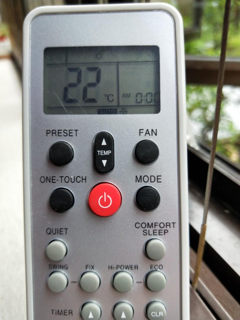 Toshiba Aircon Remote Control WC-L03SE WH-L03SE brand new, TV & Home ...