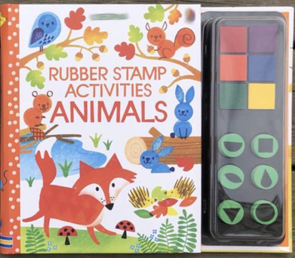 Usborne Rubber Stamp Activity Book, Hobbies & Toys, Books & Magazines ...