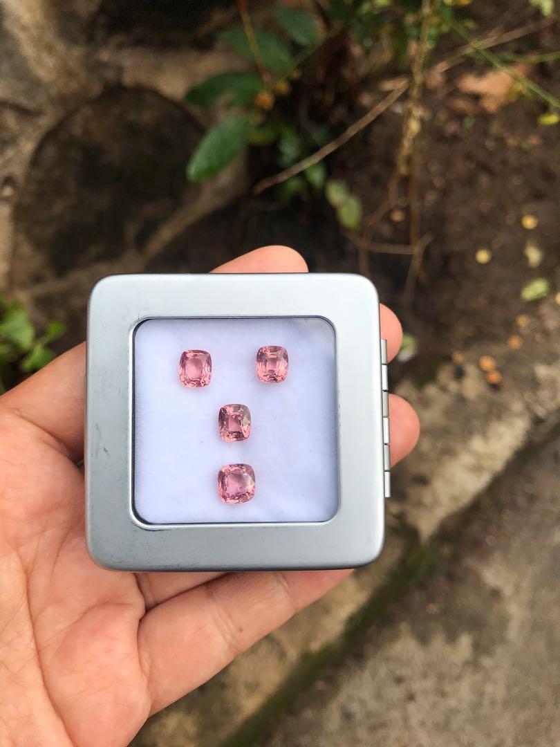 7.45 ct spinel set, Women's Fashion, Jewelry & Organisers, Precious ...