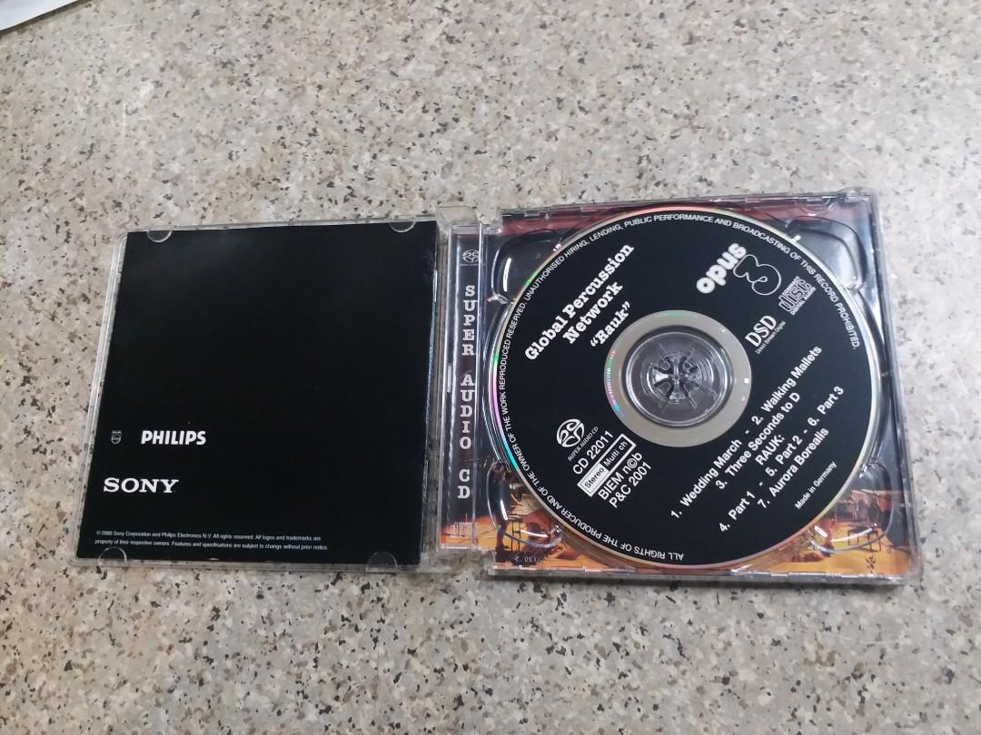 ( SACD ) Global Percussion Network - RAUK opus 3 CD, 興趣及遊戲, 收藏品及紀念品, 明星周邊 - Carousell