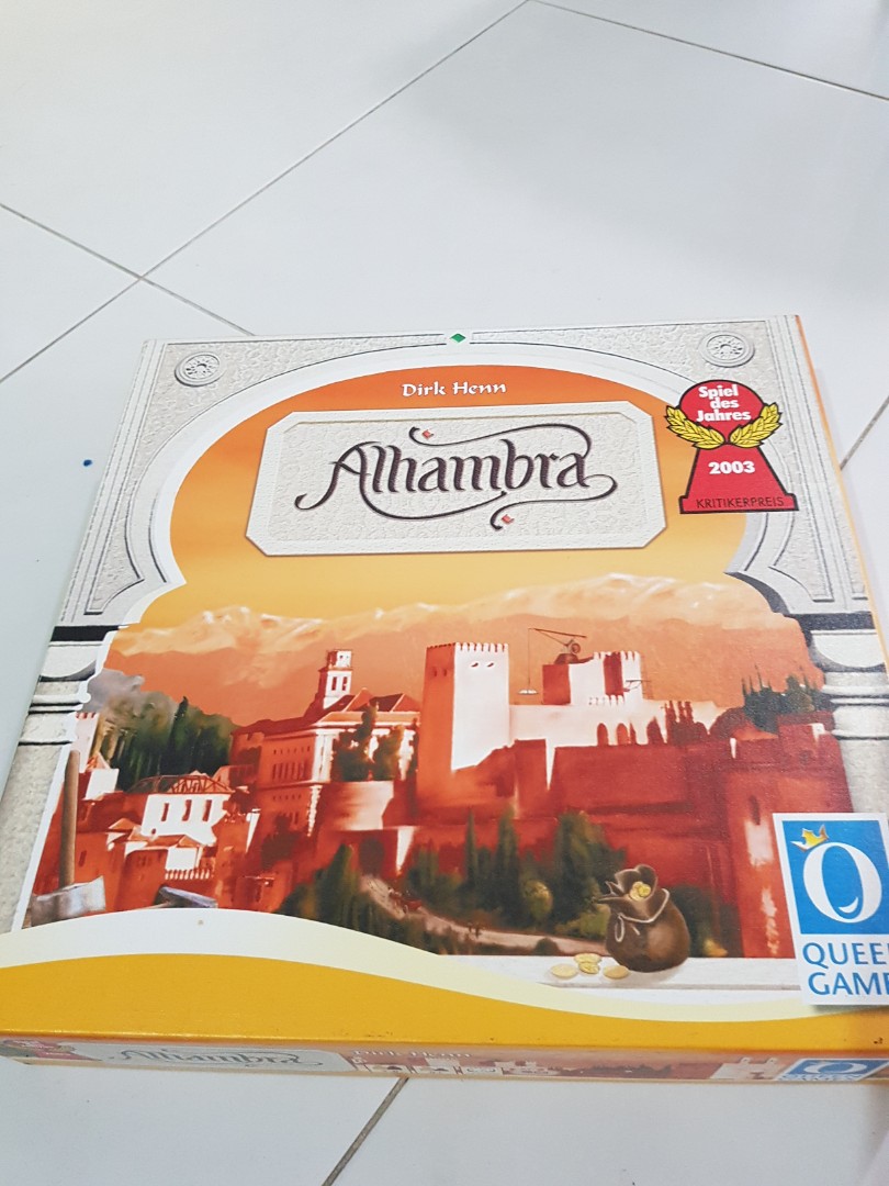 Alhambra board game strategy, Hobbies & Toys, Toys & Games on Carousell