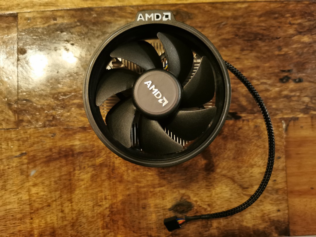 AMD wraith spire ARGB fan., Computers & Tech, Parts & Accessories ...