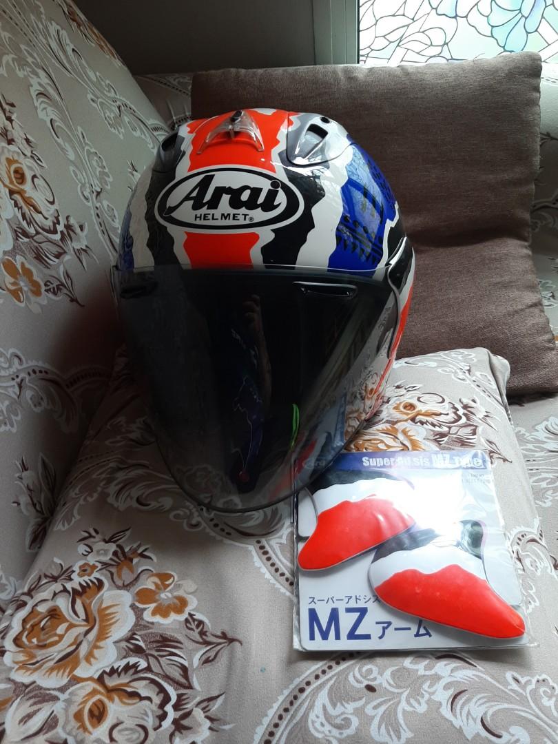 Arai Ram 4 mike "mick" doohan, Motorcycles, Motorcycle Apparel on Carousell