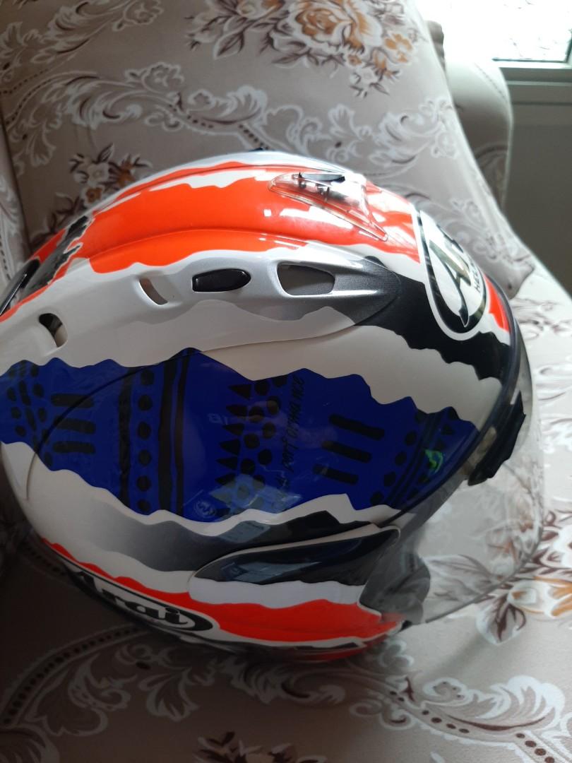 Arai Ram 4 mike "mick" doohan, Motorcycles, Motorcycle Apparel on Carousell