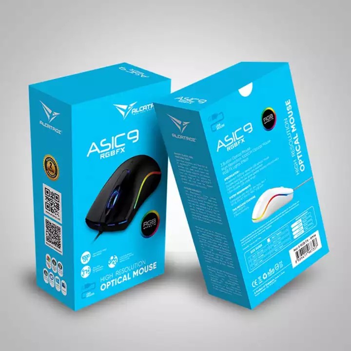 ASIC 9 Mouse (RGB effect), Computers & Tech, Parts & Accessories, Mouse ...