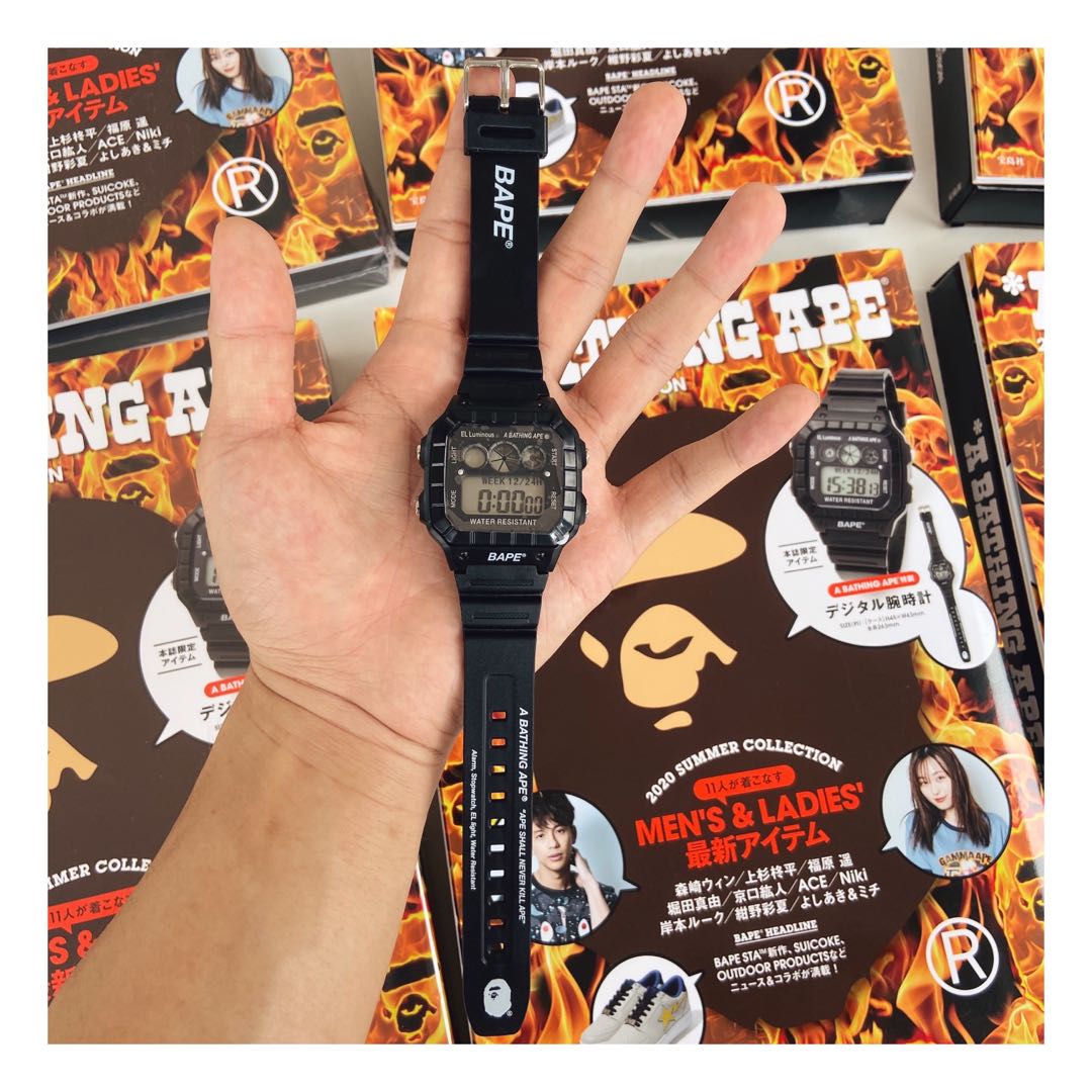 Bape Watch 2020, Men's Fashion, Watches & Accessories, Watches on Carousell