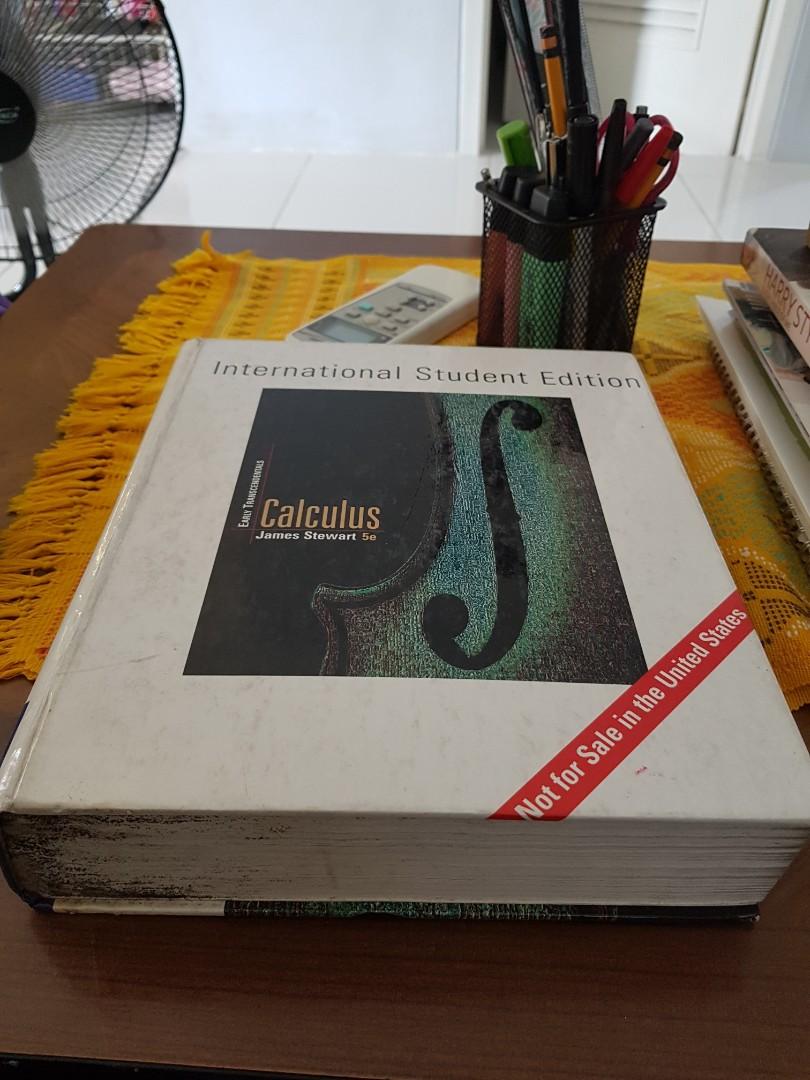 Calculus International students Edition by James Stewart *hard bound ...