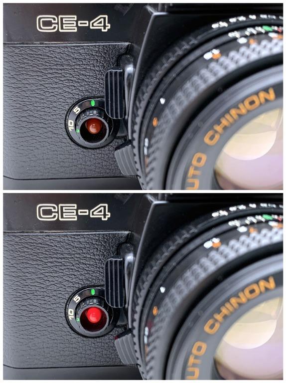 Chinon CE-4 Film Camera + 50mm f1.9 Lens, Photography, Cameras on Carousell