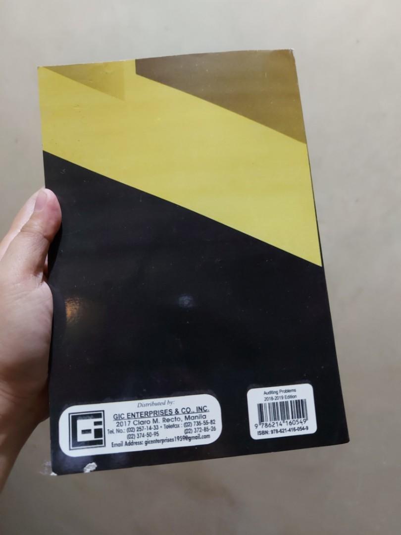 CPA Reviewer - Auditing Problems 2018-2019 Ed by Gerardo Roque, Hobbies ...