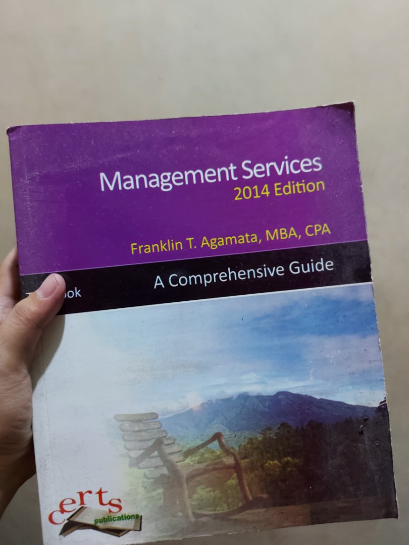 CPA Reviewer - Management Services 2014 Ed by Franklin Agamata, Hobbies ...