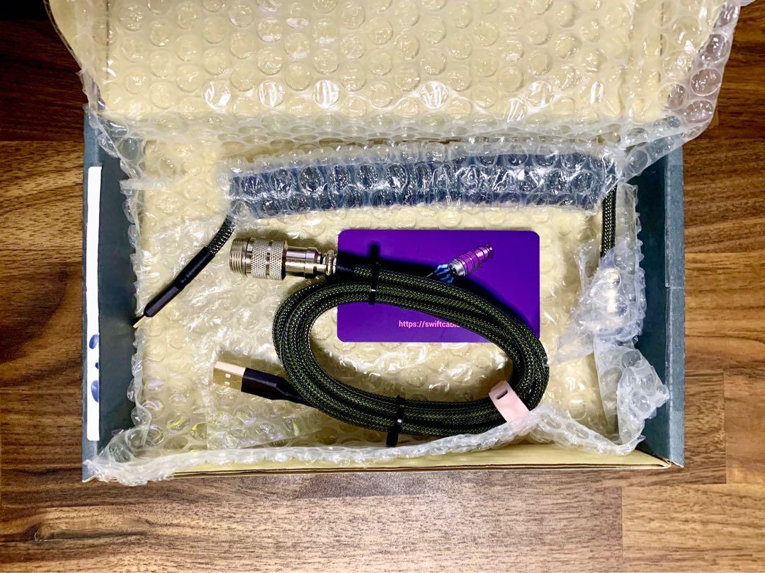 Custom coiled cables - Swift Cables, Computers & Tech, Parts ...