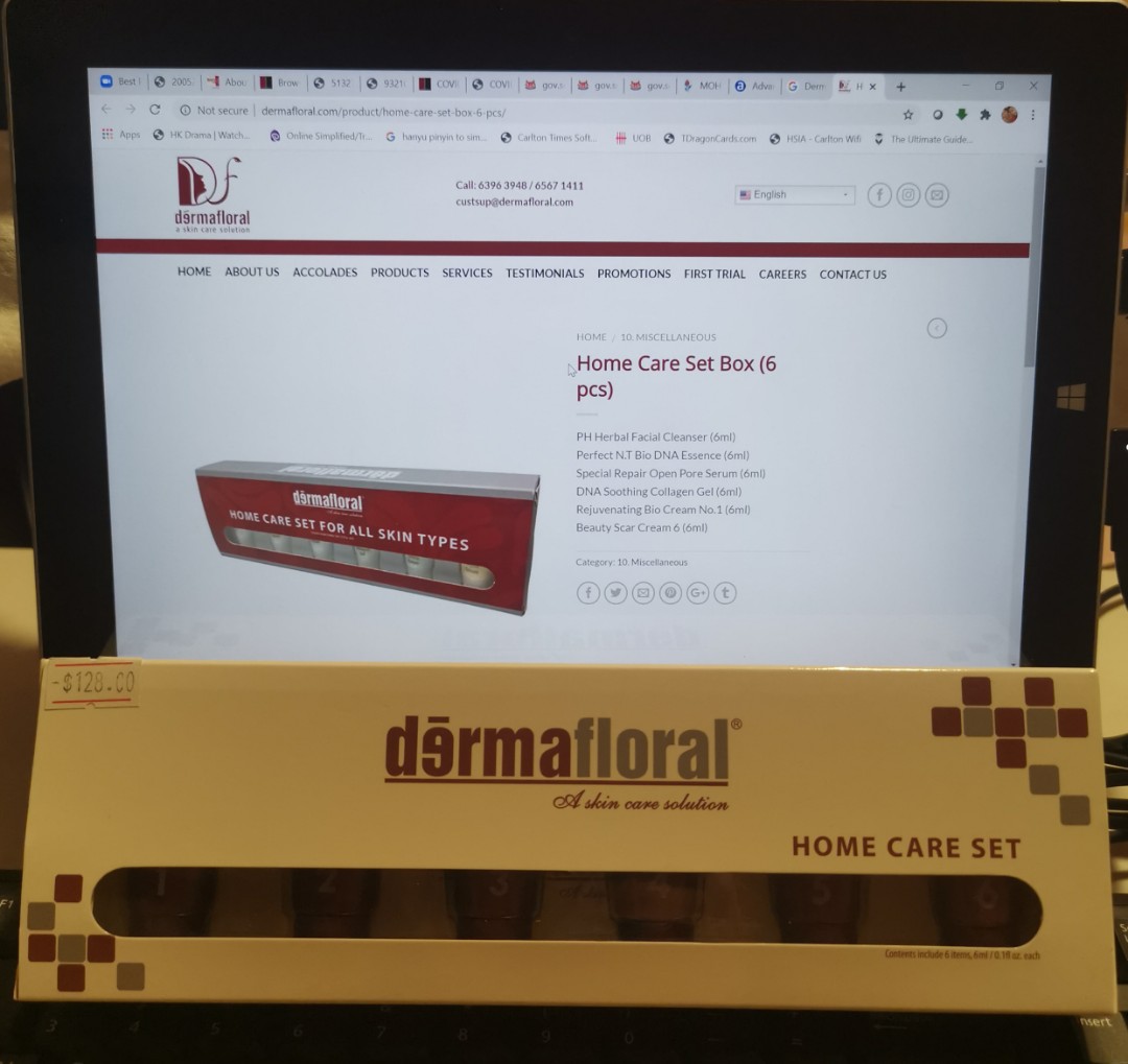 Derma Floral, Beauty & Personal Care, Face, Face Care on Carousell