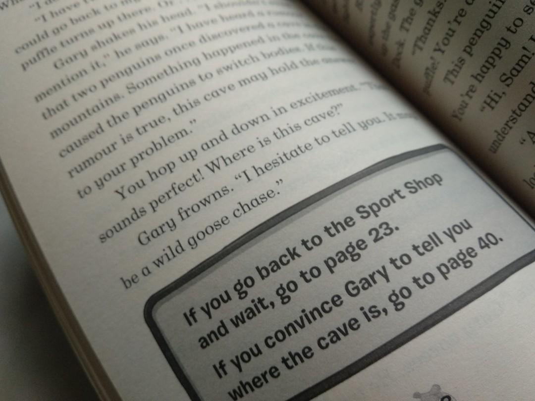 Disney Club Penguin Pick your Path Book (The Great Puffle Switch ...