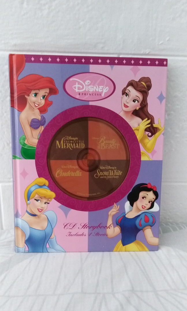 Disney Princess Storybook with CD, Hobbies & Toys, Books & Magazines ...