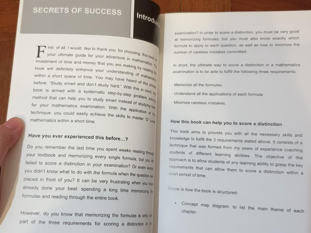 Distinction Guide Mathematics Secondary 2 Express (Inceptum), Hobbies ...