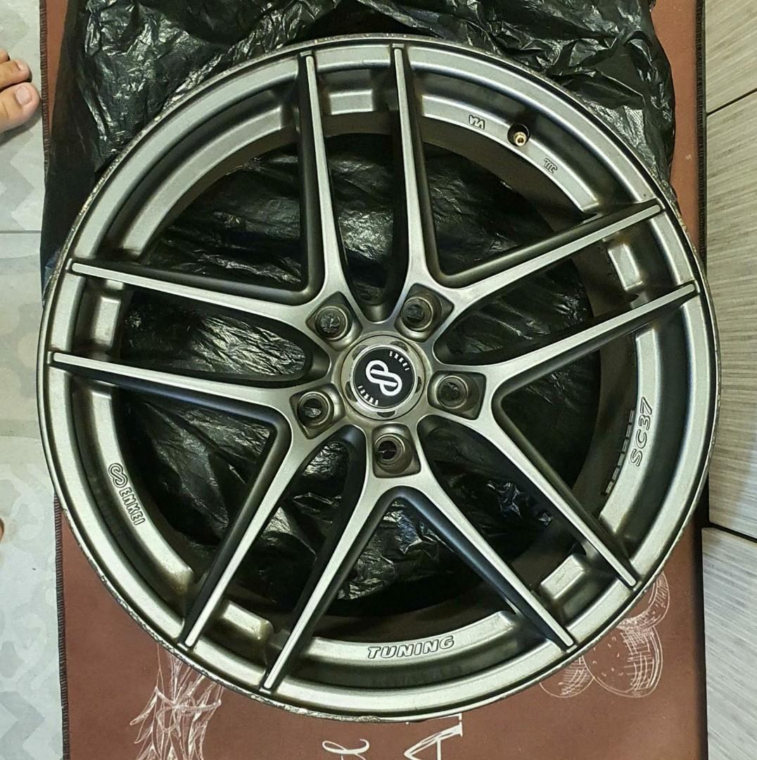 Enkei SC37 18", Car Accessories, Tyres & Rims on Carousell