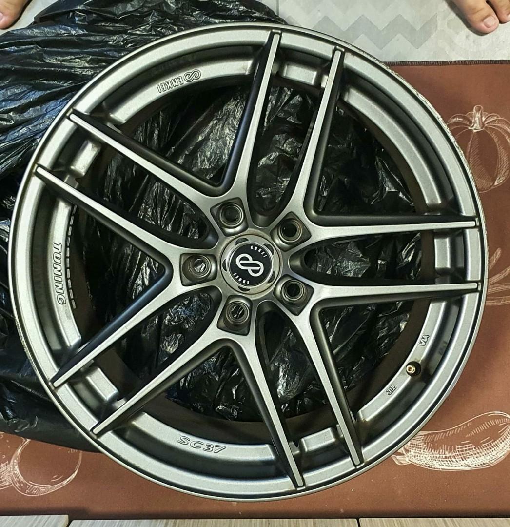 Enkei SC37 18", Car Accessories, Tyres & Rims on Carousell