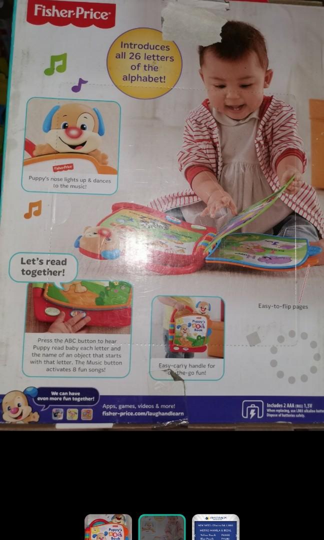 Fisher price book, Babies & Kids, Infant Playtime on Carousell