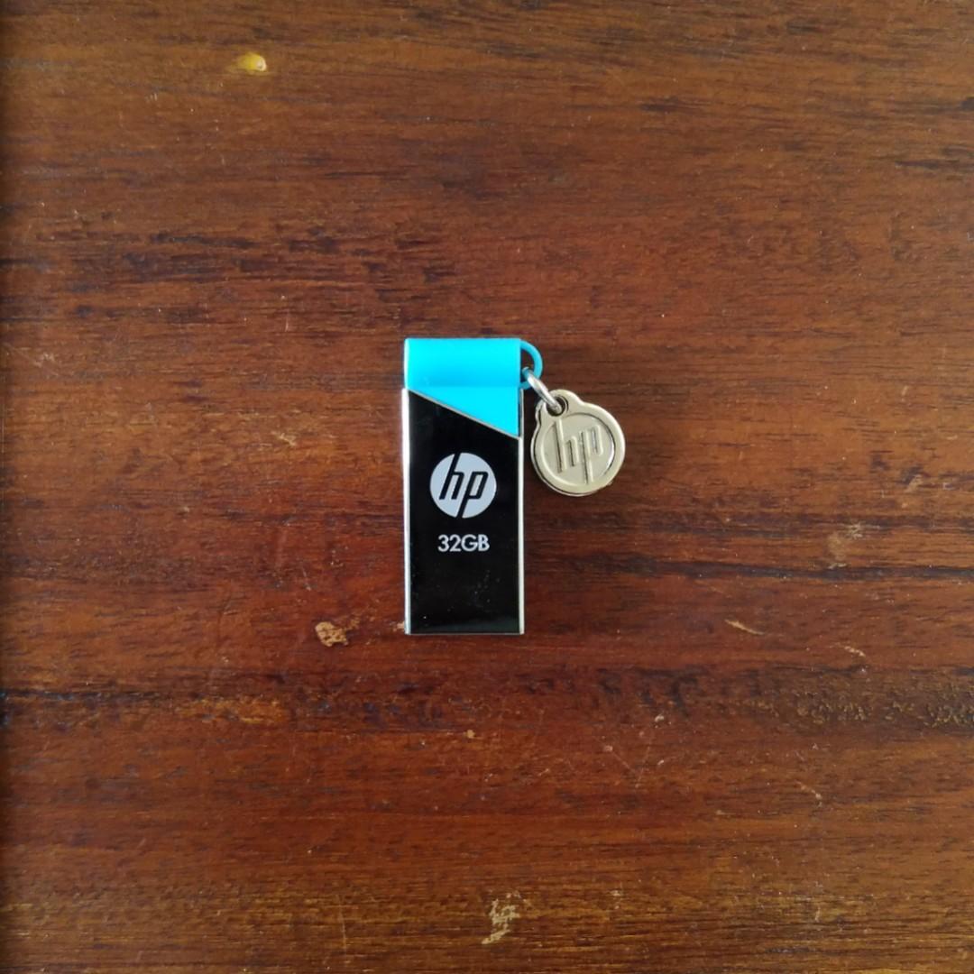 Flashdisk hp USB Flash Drive v215b 32GB Original, Elektronik, Komputer ...