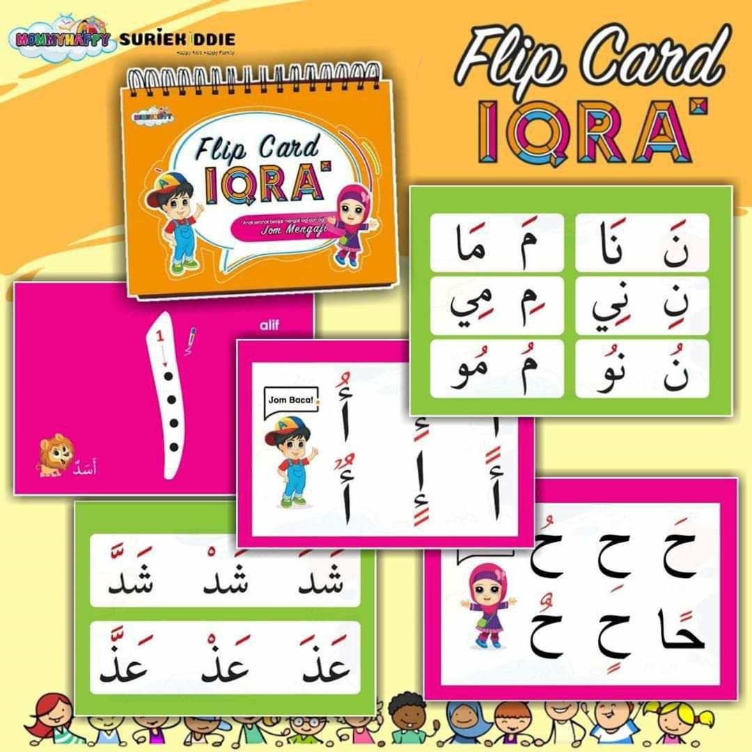 Flip Card Iqra', Hobbies & Toys, Books & Magazines, Children's Books on ...