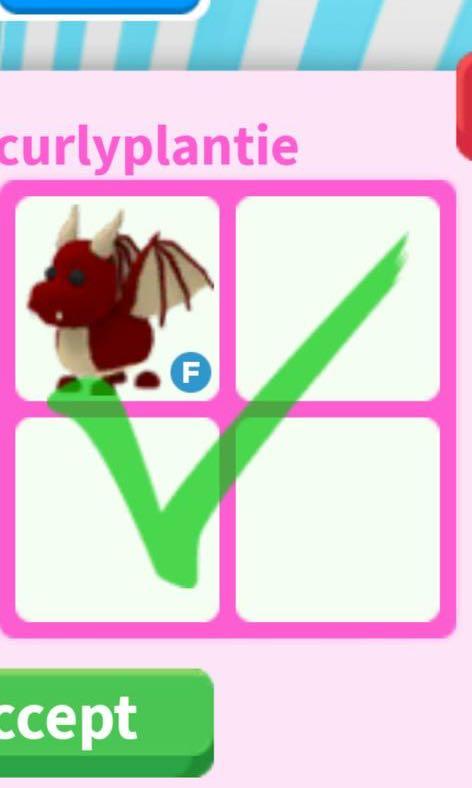 Fly dragon - Roblox Adopt Me Pets, Toys & Games, Video Gaming, In-Game ...
