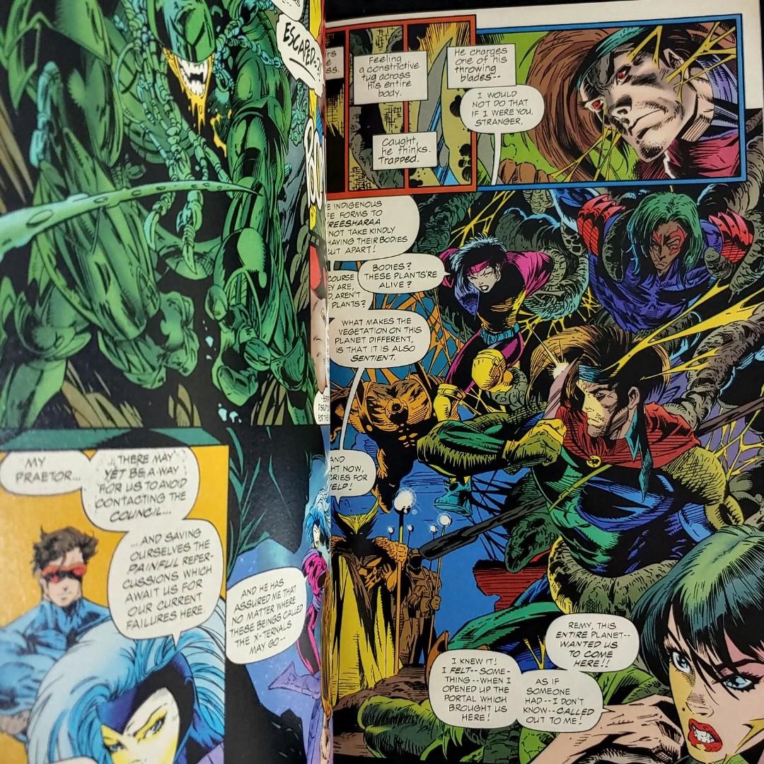 Gambit and the X-Ternals (1995) X-MEN The Age of Apocalypse - Gold Foil ...