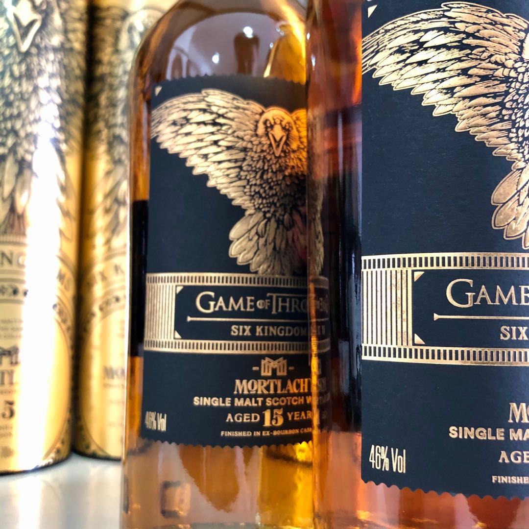GOT Mortlach 15 Six Kingdoms Single Malt Scotch Whisky Limited Edition ...