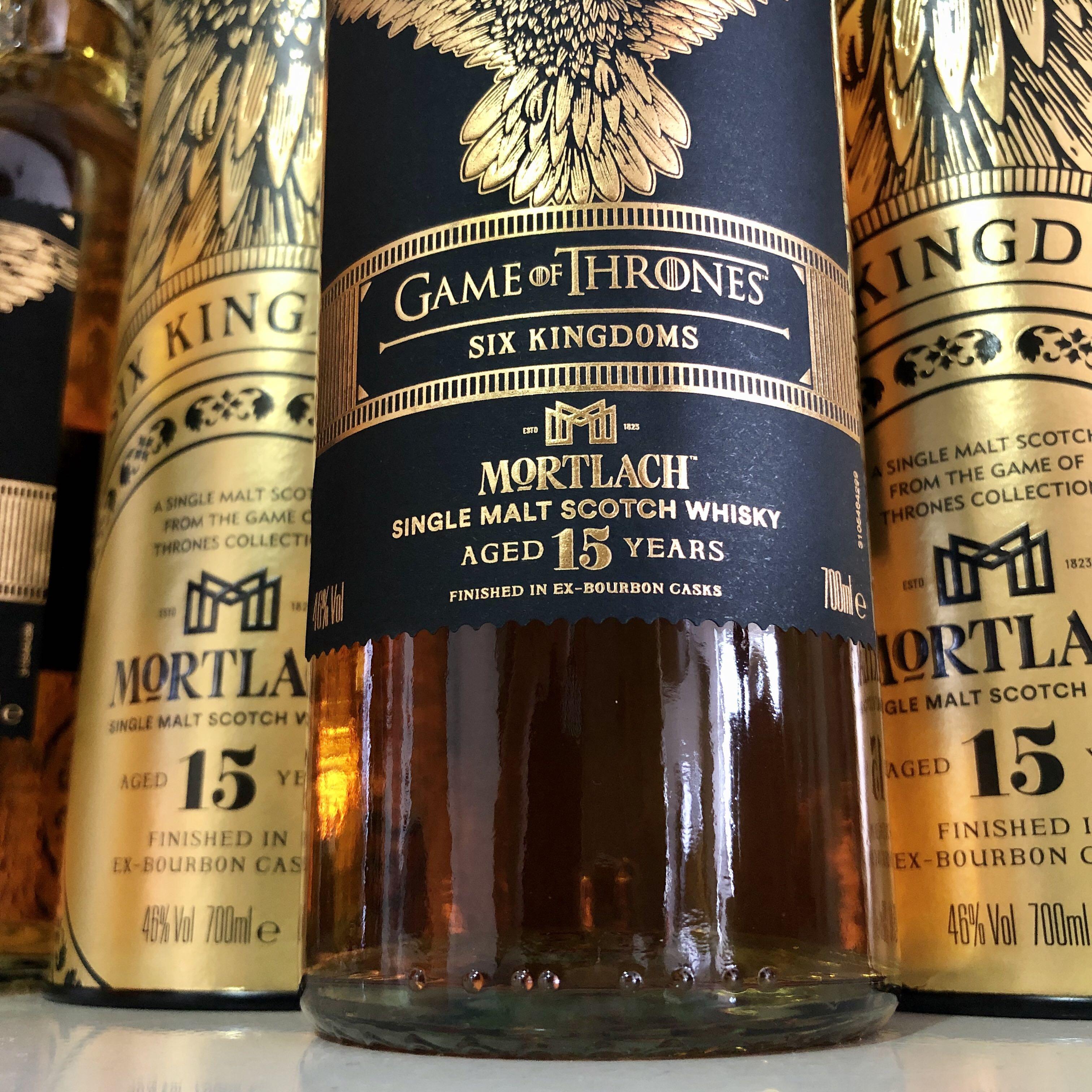 GOT Mortlach 15 Six Kingdoms Single Malt Scotch Whisky Limited Edition ...