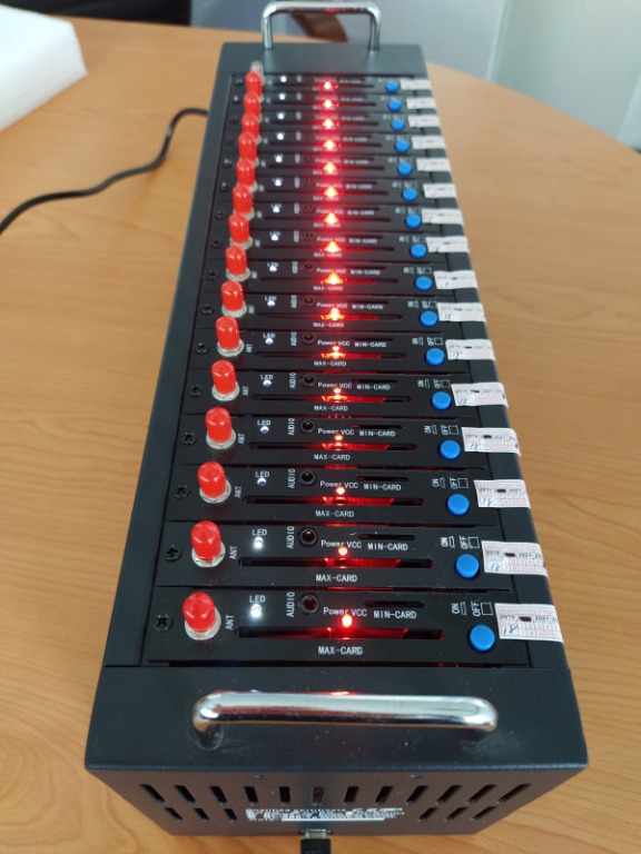 GSM Modem 3G - 16 Ports, Computers & Tech, Parts & Accessories ...