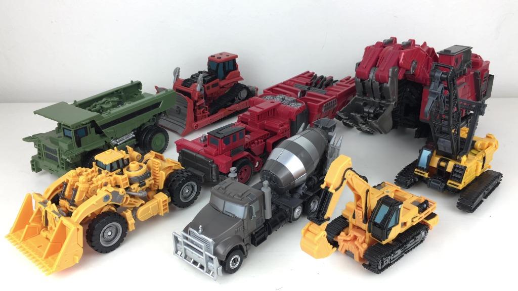 HASBRO Transformers Studio Series Constructicon Rampage, Scrapmetal ...