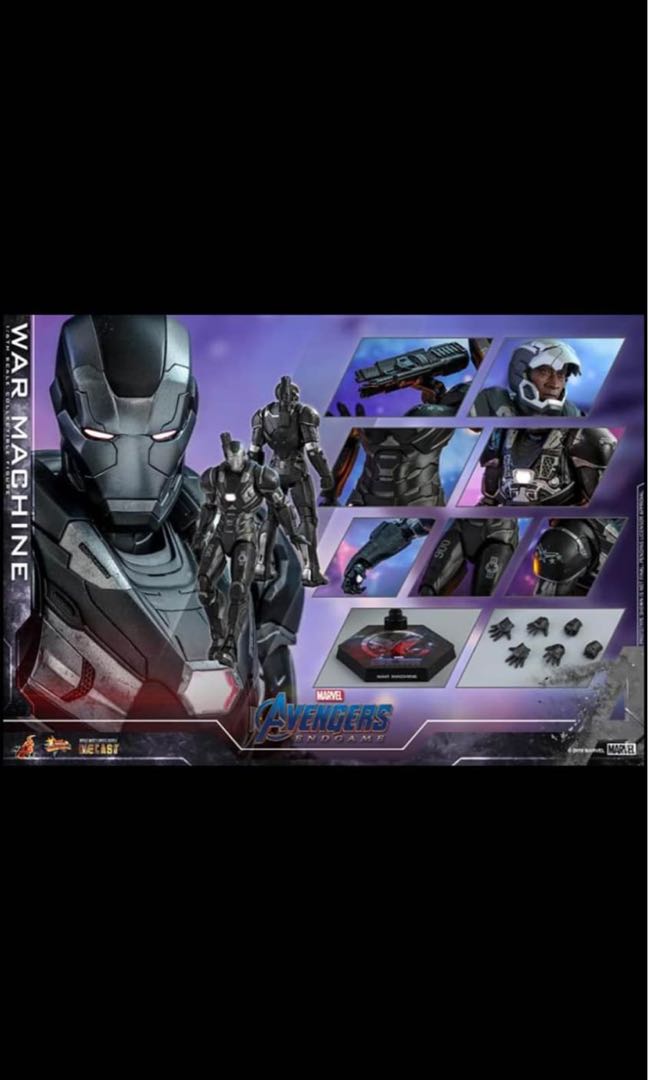 HotToys War Machine MK6 可取單, 興趣及遊戲, 玩具 & 遊戲類 - Carousell
