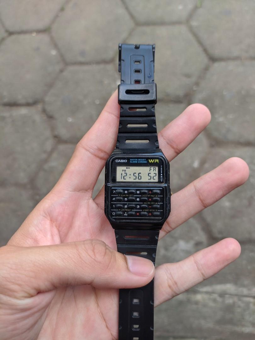Jam tangan casio ca 53 calculator kalkulator databnk db dbc vintage ...
