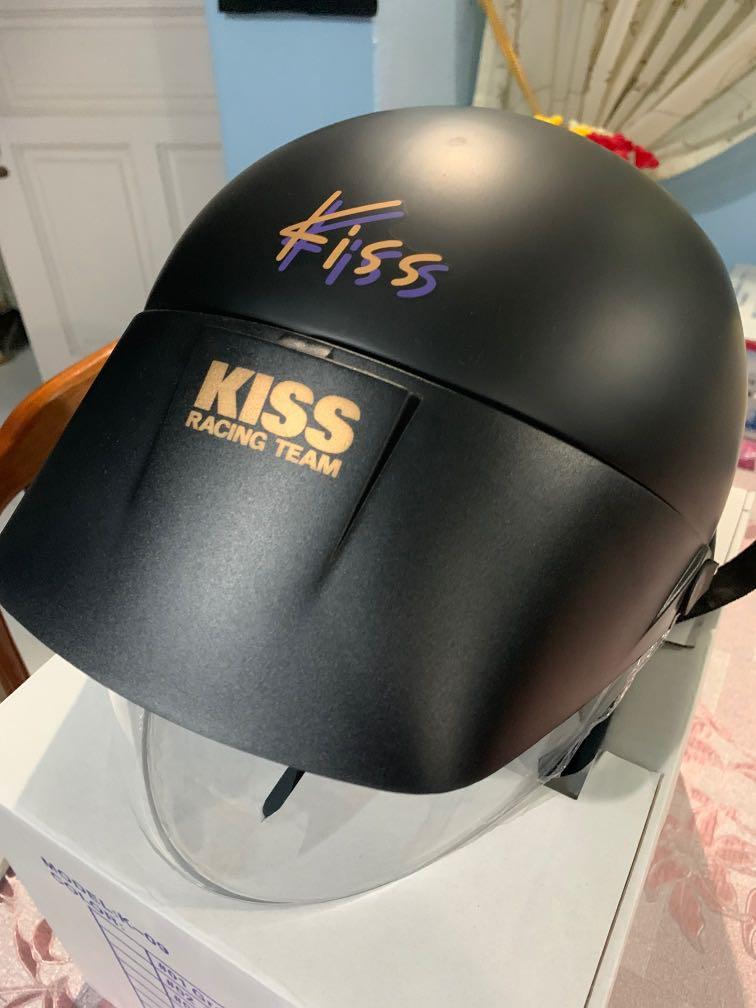 Kiss helmet, Motorcycles, Motorcycle Accessories on Carousell
