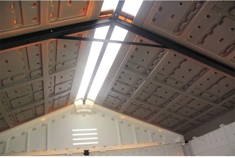 [LARGE] MARRON PLASTIC STORAGE GARDEN SHED , Furniture & Home Living ...