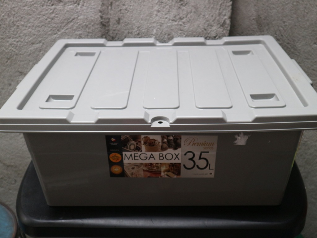 megabox plastic storage, Furniture & Home Living, Furniture, Shelves ...