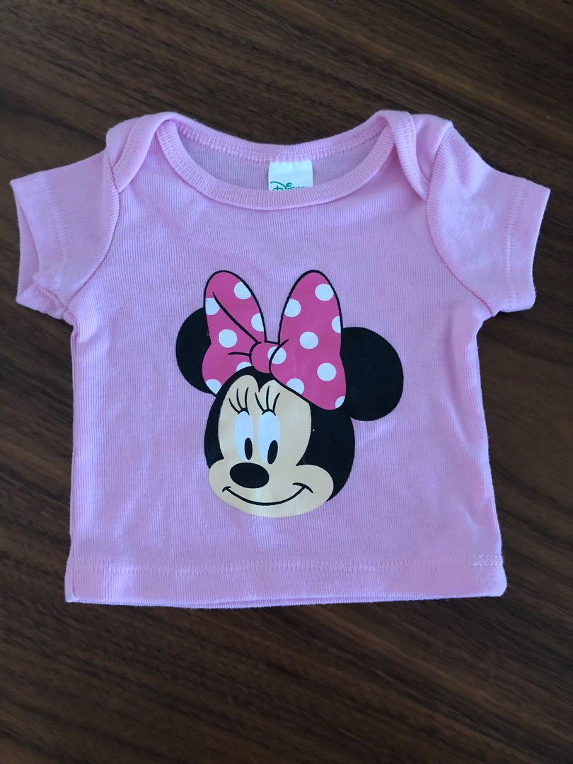 Minnie Mouse Top, Babies & Kids, Babies & Kids Fashion on Carousell