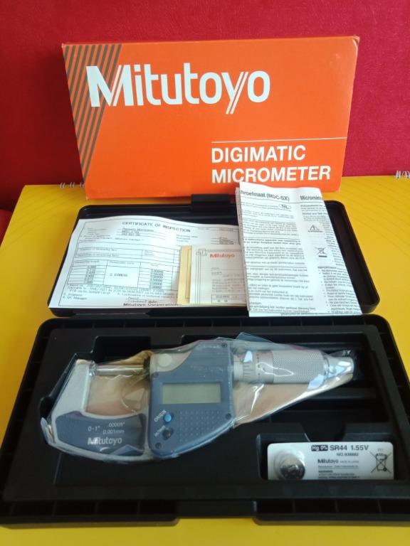 MITUTOYO, (Japan), Digimatic Outside Micrometer, Digital Micrometer ...