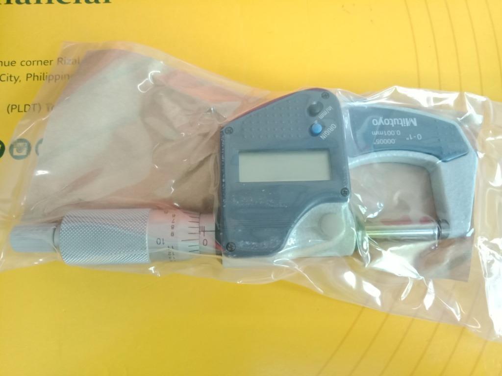 MITUTOYO, (Japan), Digimatic Outside Micrometer, Digital Micrometer ...
