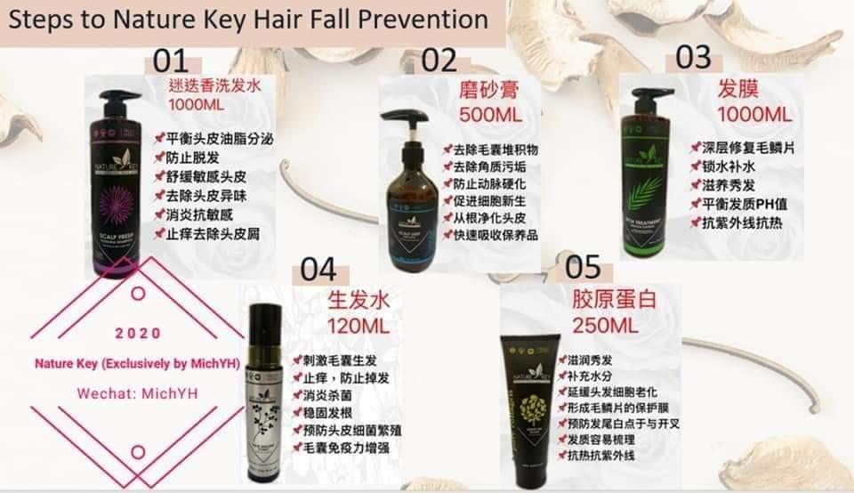Nature Key Hair Shampoo, Beauty & Personal Care, Hair on Carousell