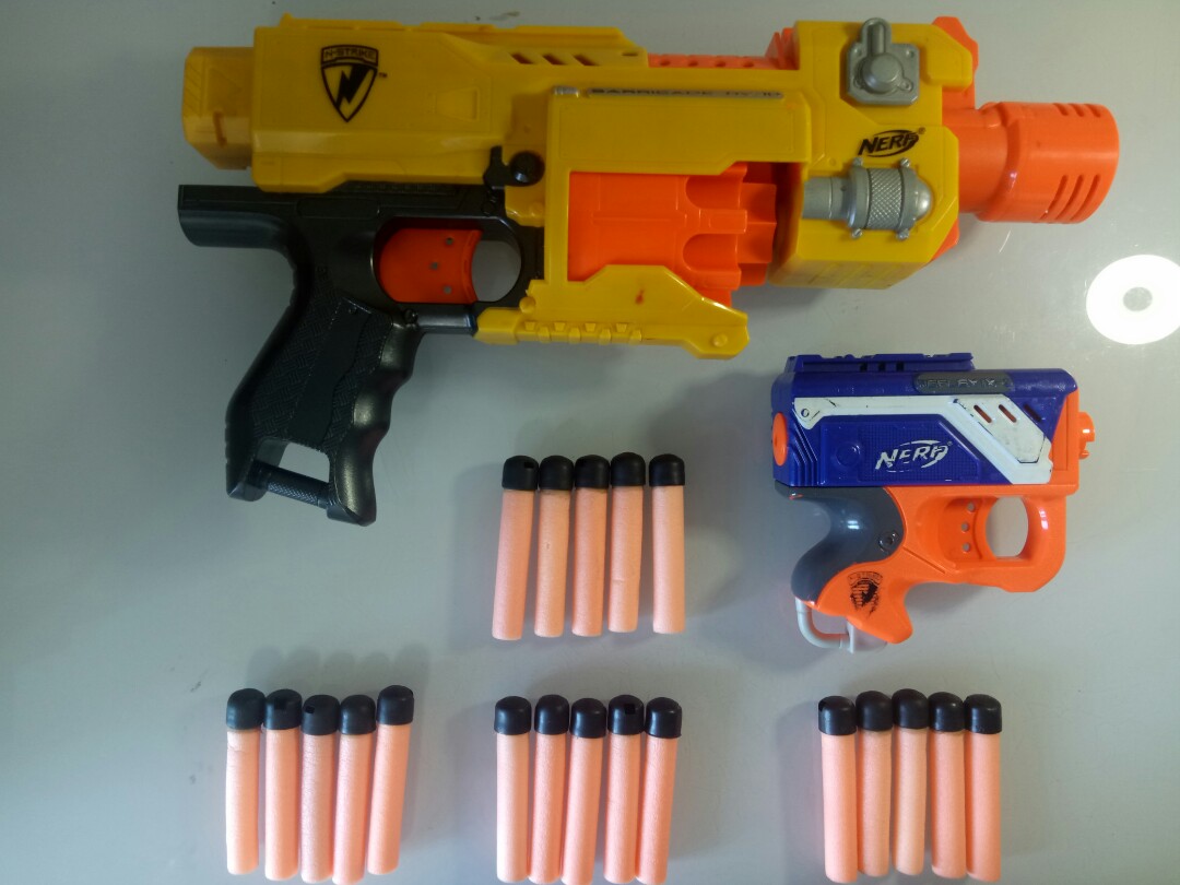 Nerf N-Strike Barricade RV-10 w/ Reflex XI-1, Hobbies & Toys, Toys ...