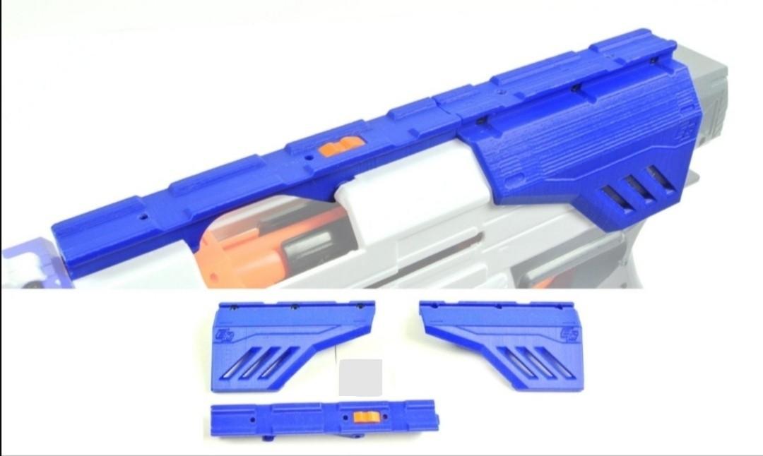 Nerf Retaliator & Recon Top Rail Adapter, Hobbies & Toys, Toys & Games ...