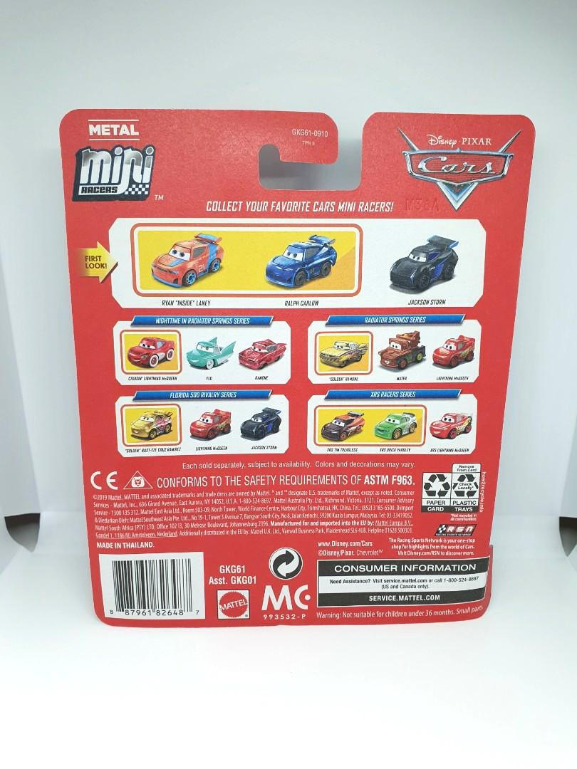 Next-Gen Racers Disney Cars Mini 3 Pack, Hobbies & Toys, Toys & Games ...