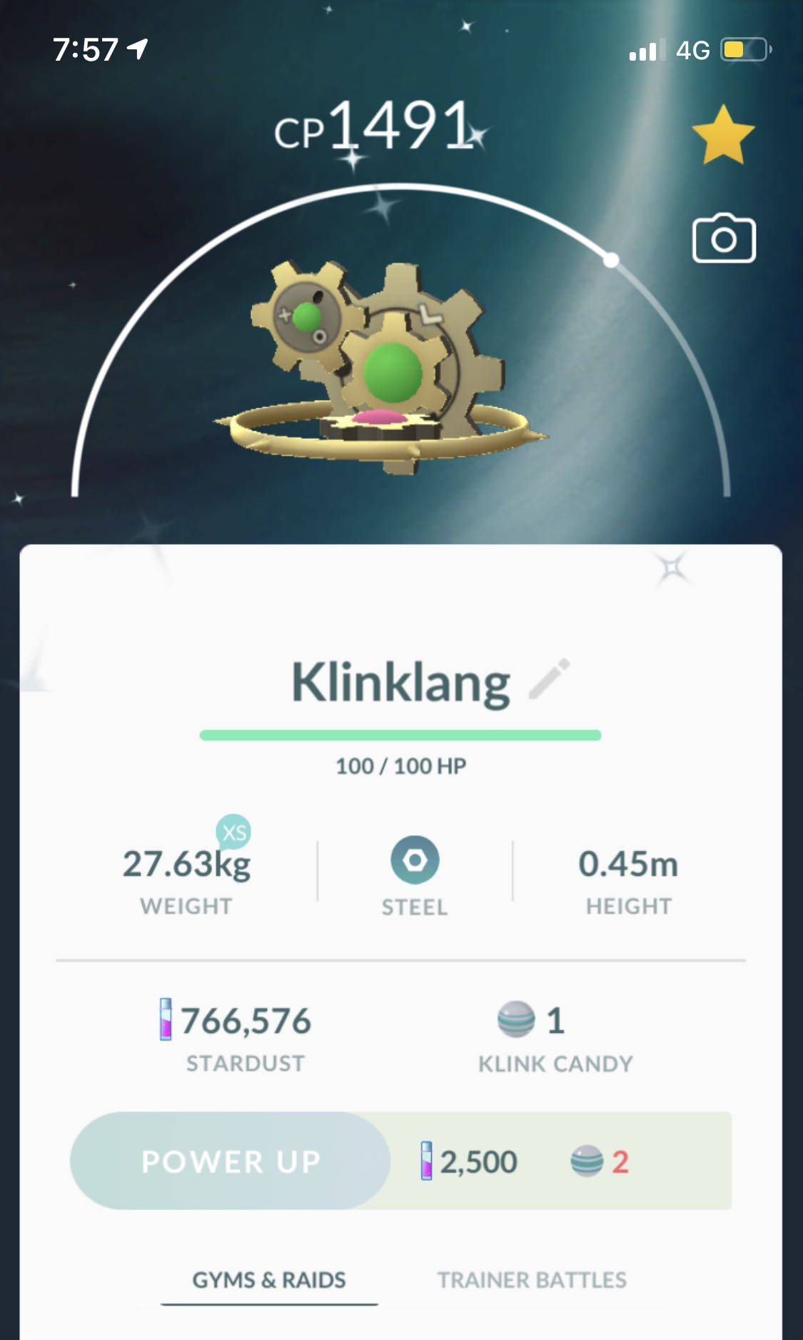 Pokemon Go Shing Klingklang, Video Gaming, Gaming Accessories, Game ...