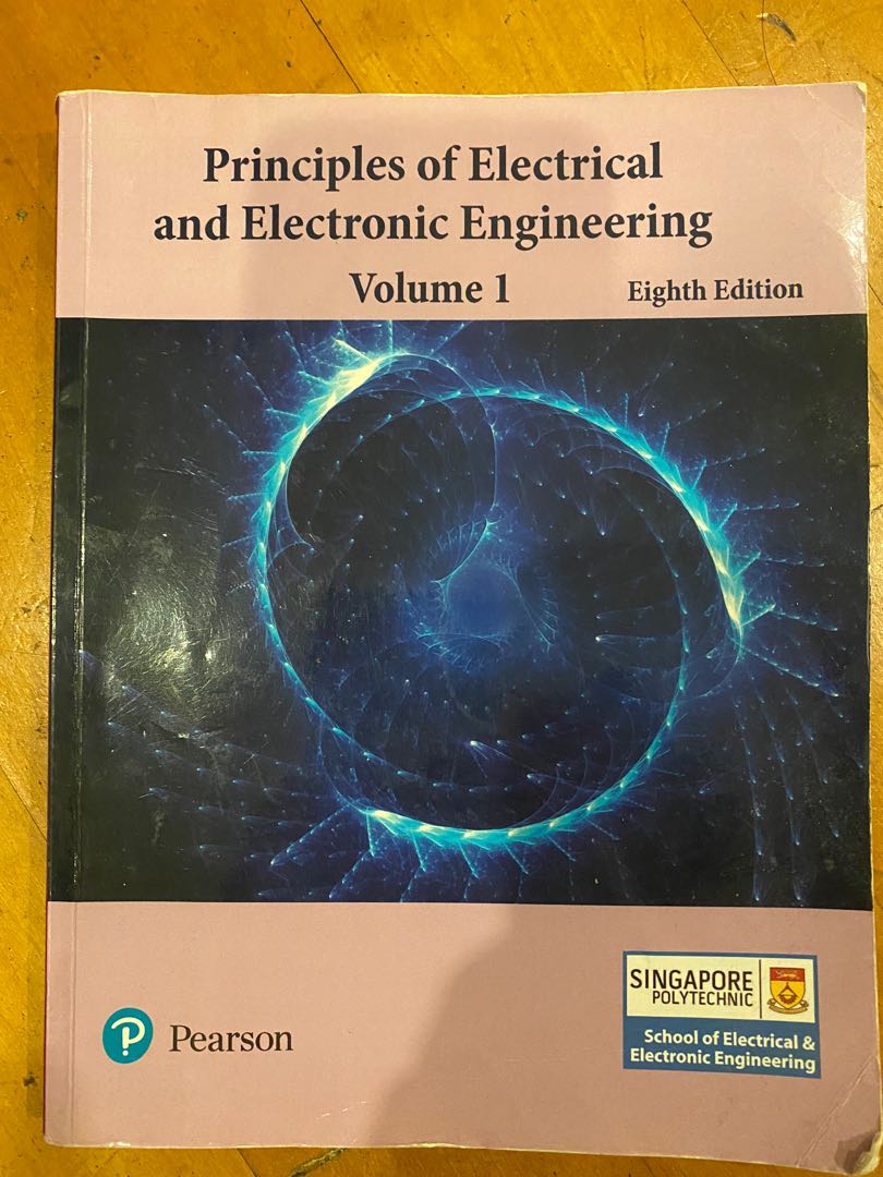 Principles of Electrical & Electronics Engr Vol 1 - Pearson, Hobbies ...